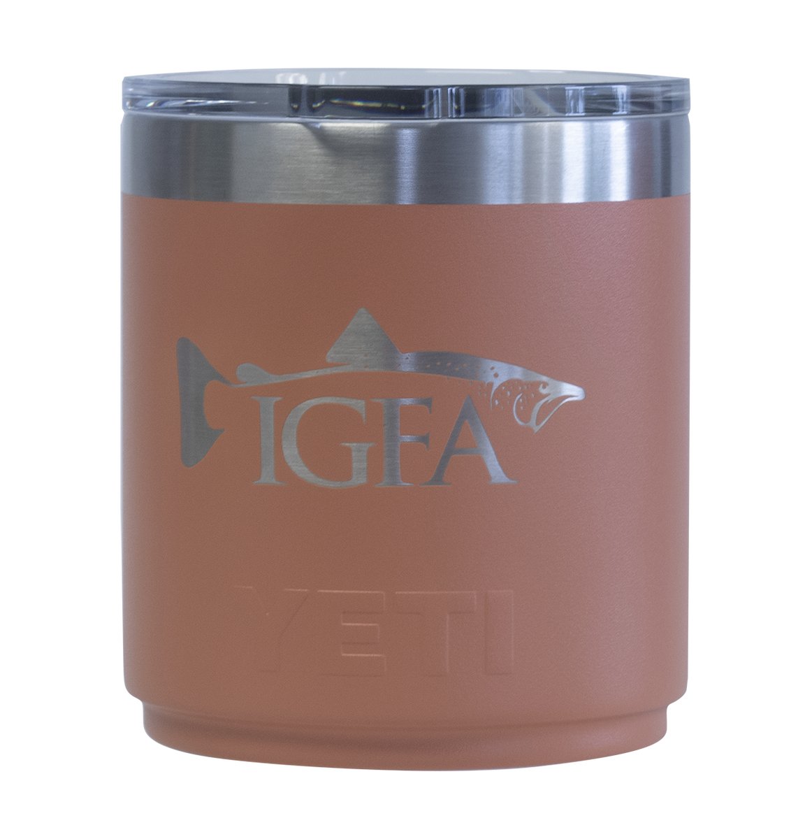 IGFA High Desert Clay Trout Stackable 10 oz Lowball with Magslider Lid ...