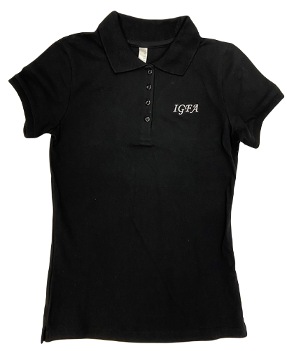 Ladies Bella Polo (Black) – IGFA Store