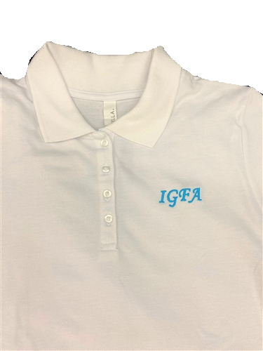 Ladies Bella Polo (White) – IGFA Store